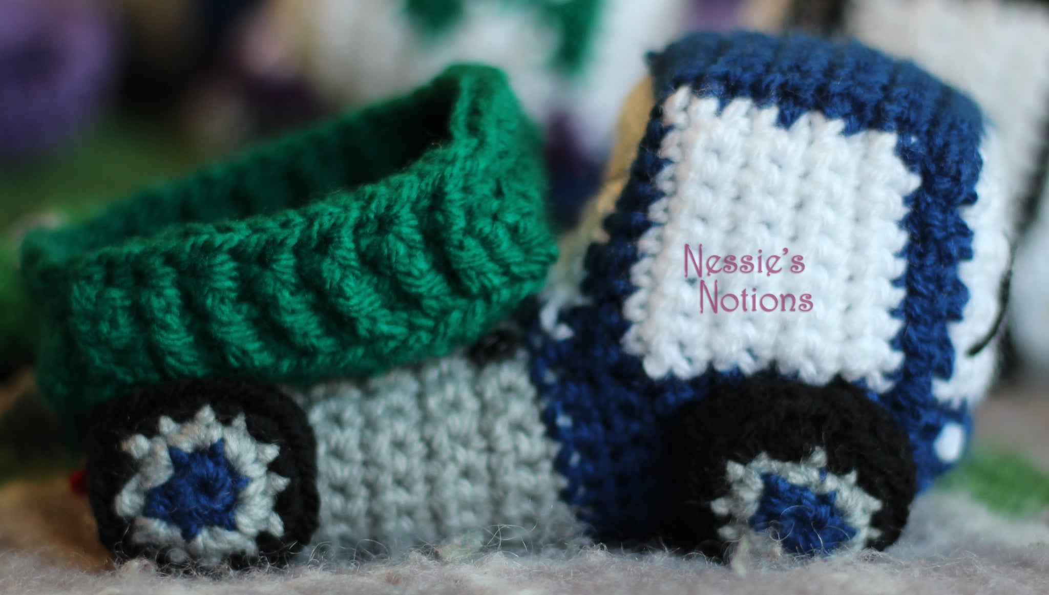 Dump truck crochet pattern – Nessies Notions