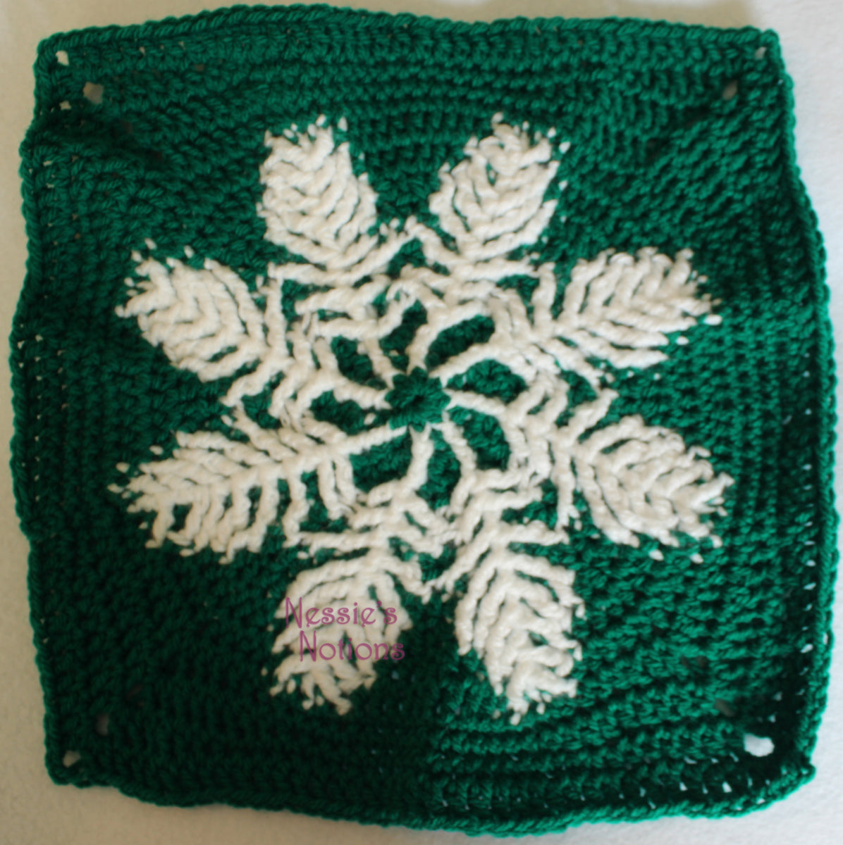 Ponga Tree 12" square English – Nessies Notions